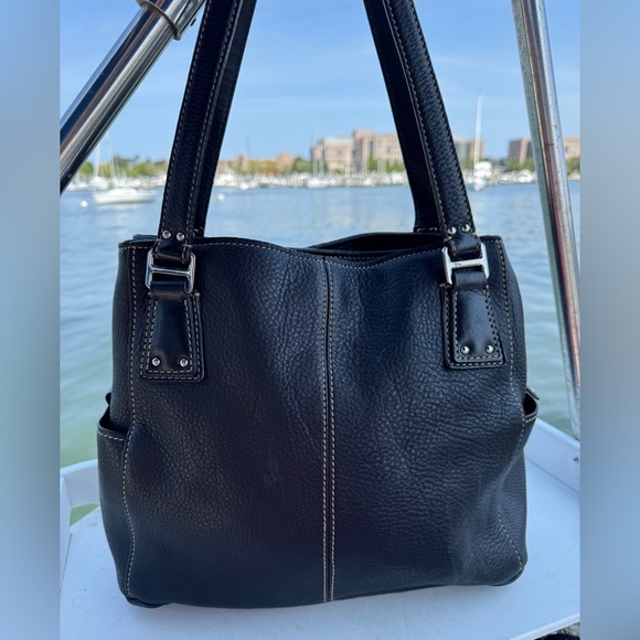Fossil | Bags | Fossil Euc Pebbled Leather Triple Section Shoulder Bag ...